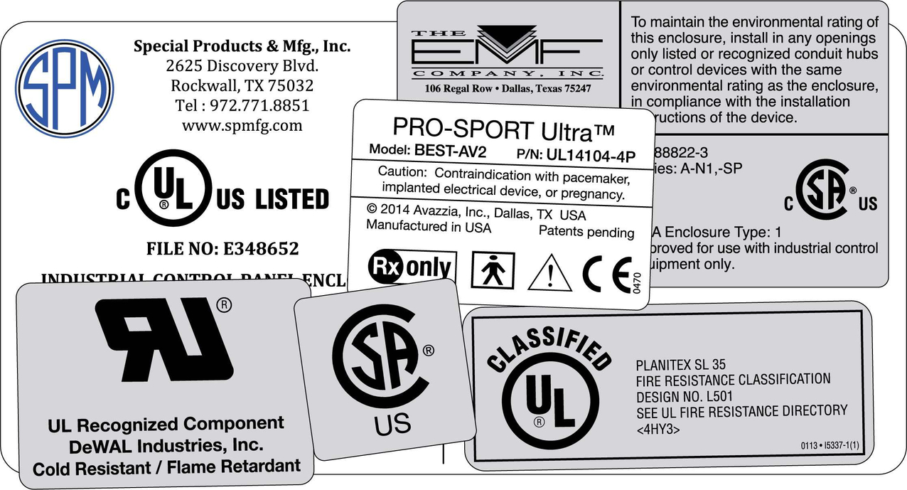 UL-Approved Labels/CSA-Approved Labels: What Do You Need to Know?